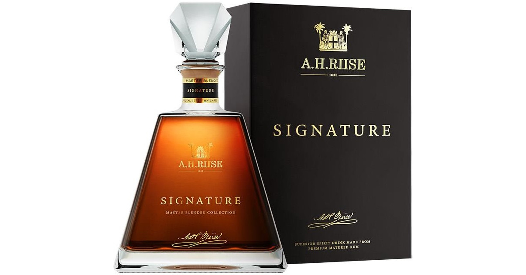 A.H. Riise Signature Master Blender Collection Rum 43,9% 0,7L