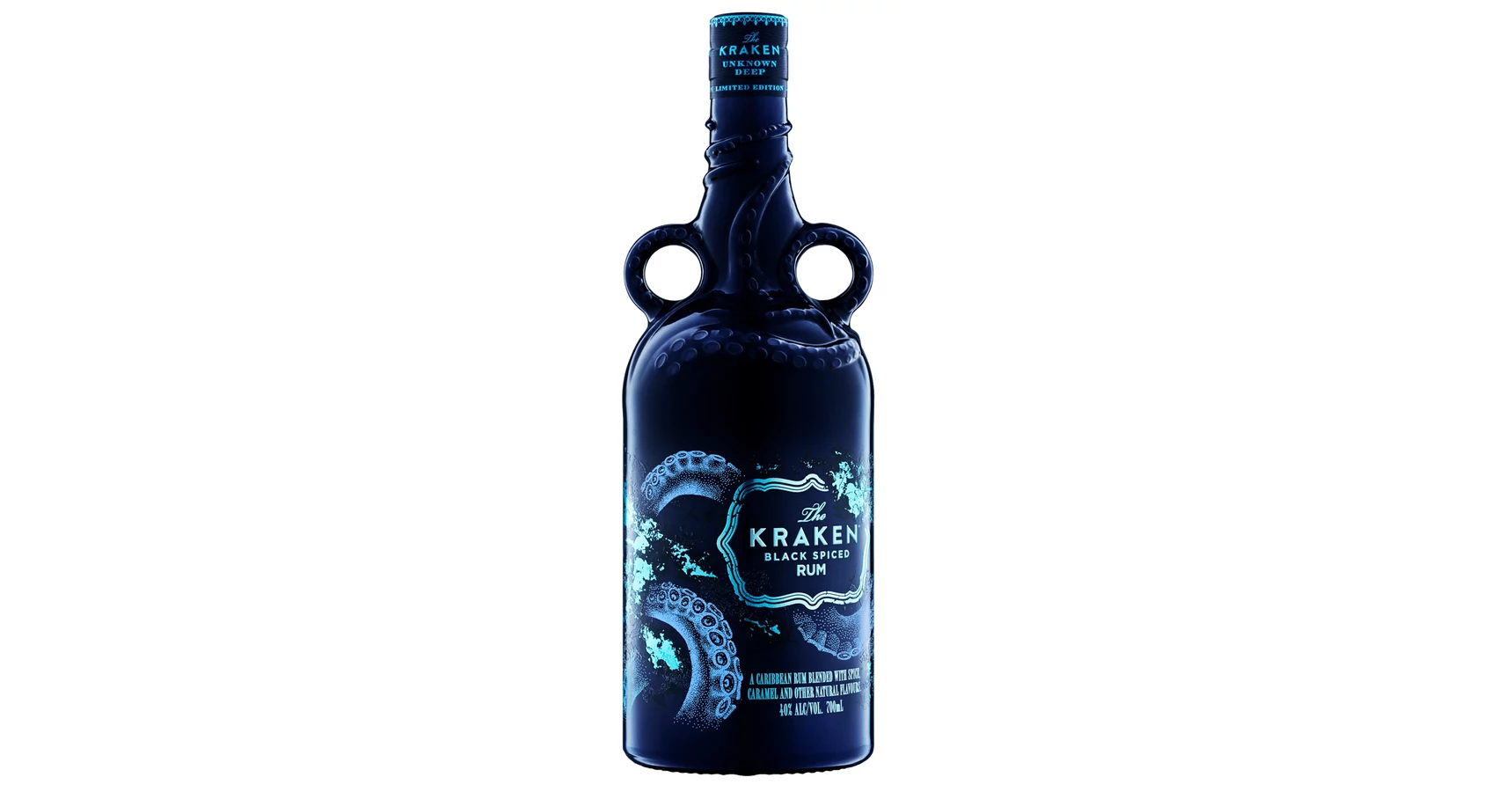 Kraken Black Spiced Deep Sea Bioluminescence rum 0,7L 40%