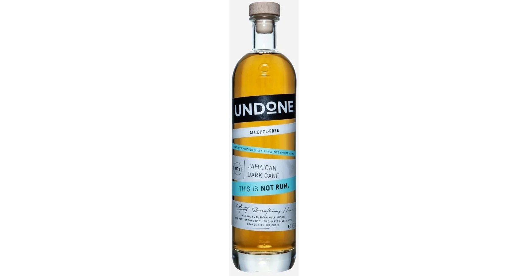 Undone No. 1 Jamaican Dark Cane | Not Rum 0,7L 0% - alkoholmentes - Rumshop