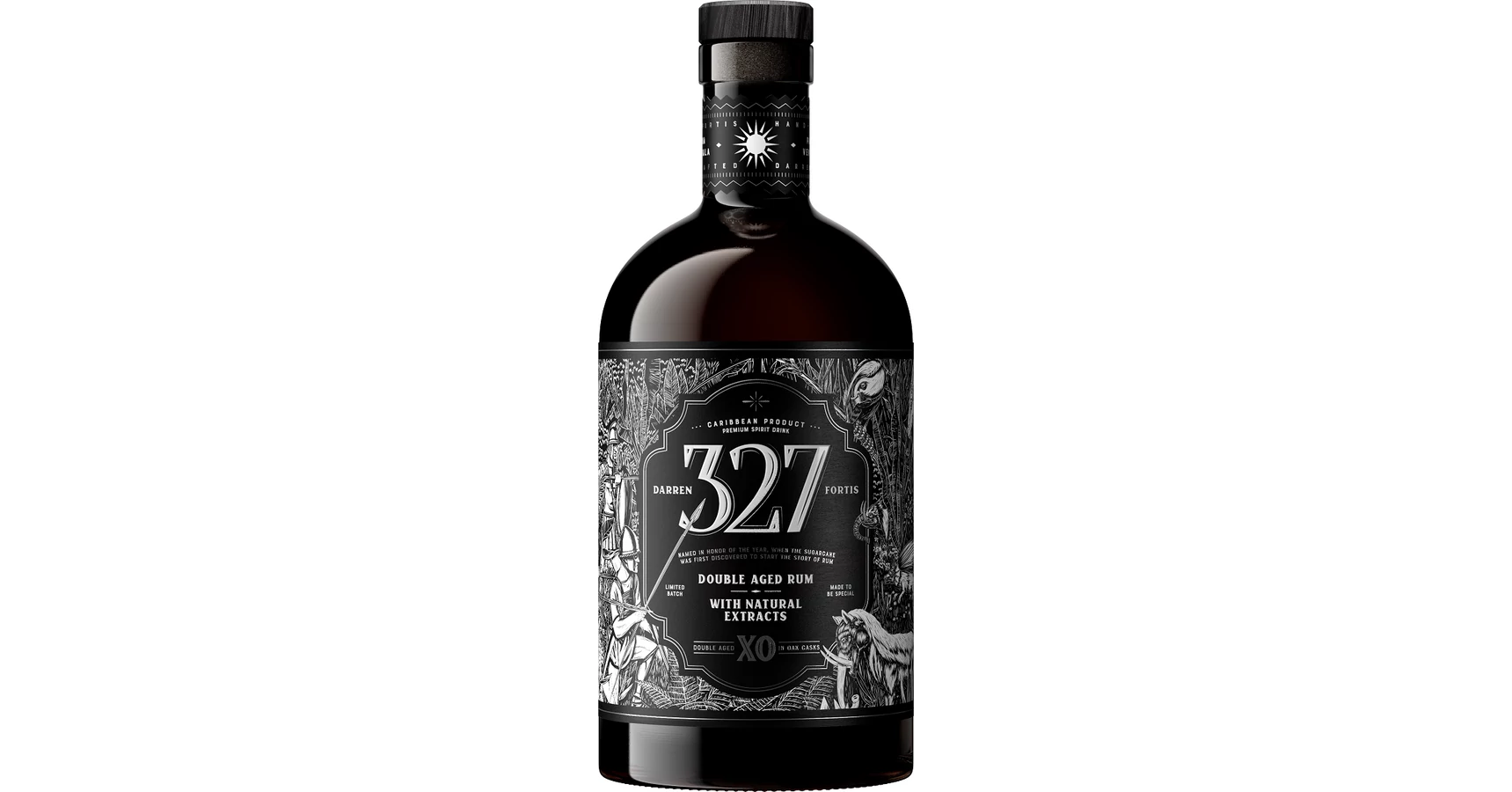 327 XO Double Aged Rum 0,7L 40%