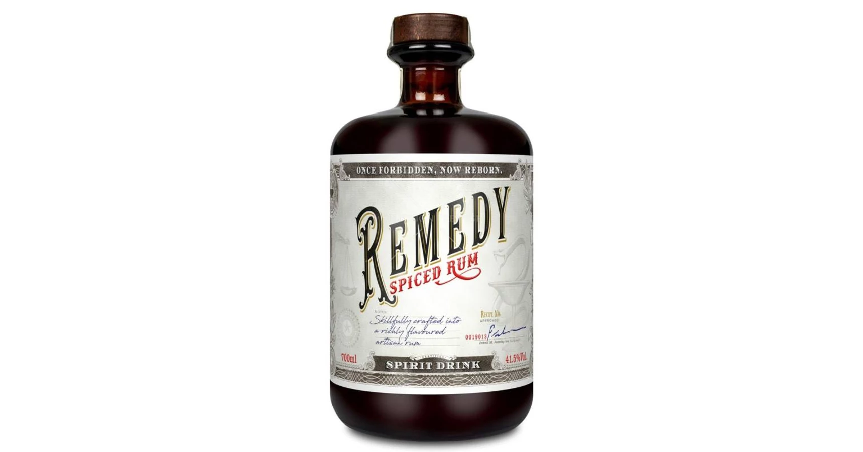 Remedy Spiced Rum 0,7L 41,5% - Rumshop