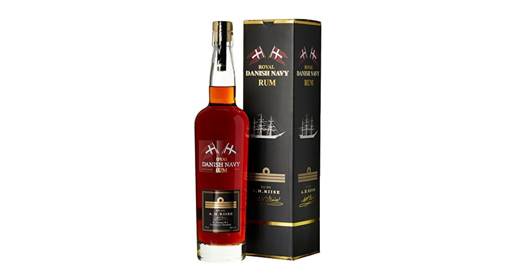 A.H. Riise Frogman rum 58% pdd. 0,7 - Rumshop